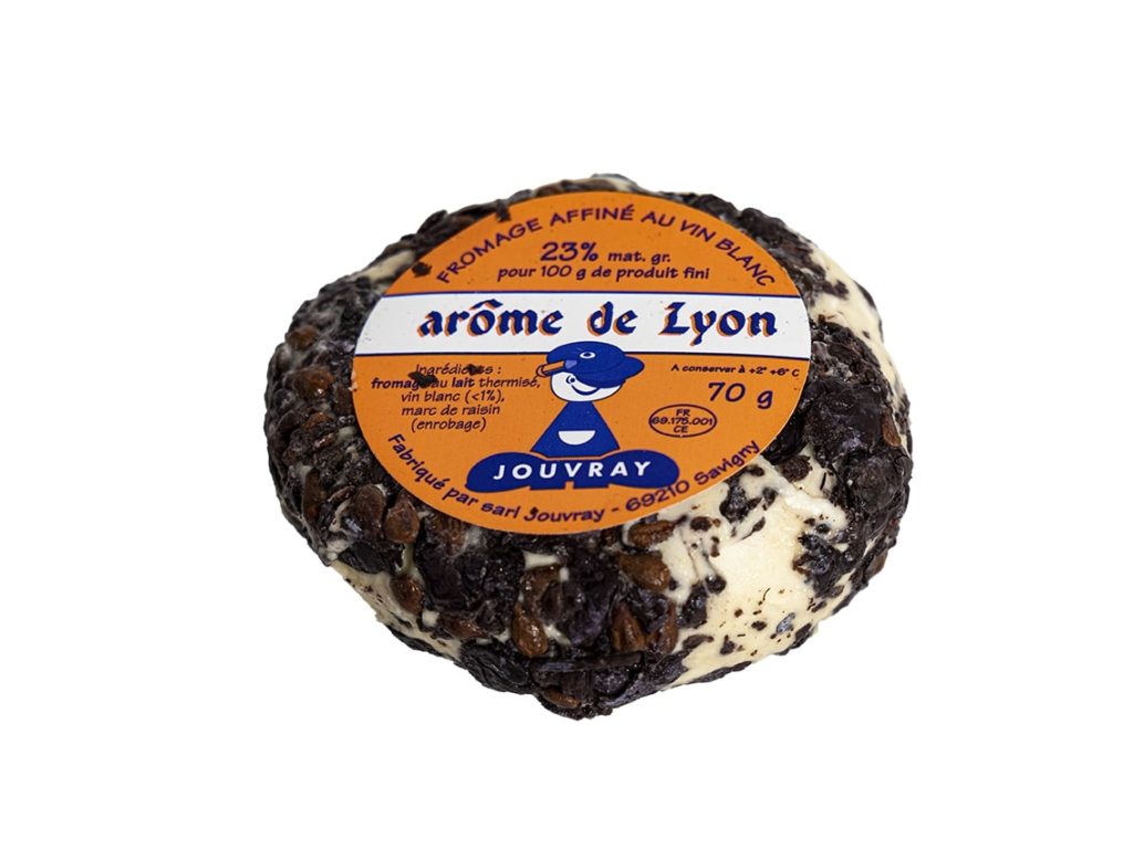 Fromagerie Les Alpages » Arôme de Lyon affiné au marc de raisin